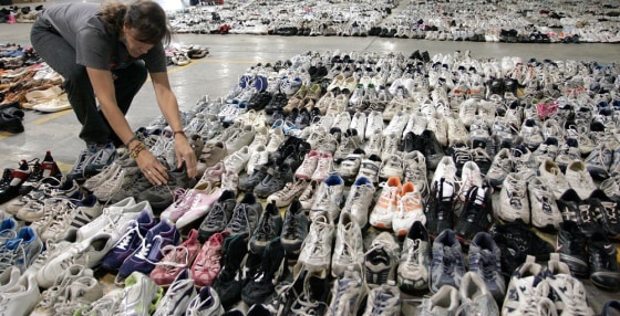 Used shoes take giant steps in poor countries