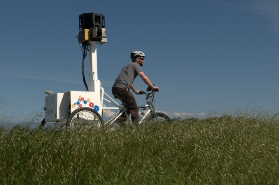 Google Trike is ready for your close-up