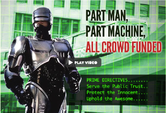 No RoboCop statue for Detroit, tweets mayor