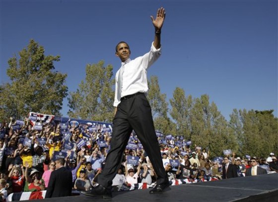 Obama plans prime-time TV ad before Nov. 4