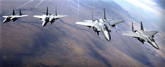 Grounded F-15s have U.S. searching for cover
