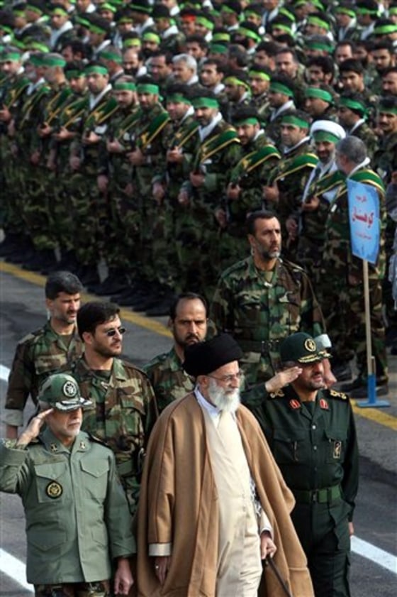 Revolutionary Guard tightens hold in Iran crisis