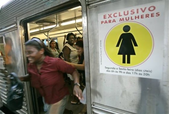 Brazil city ready to introduce women-only buses
