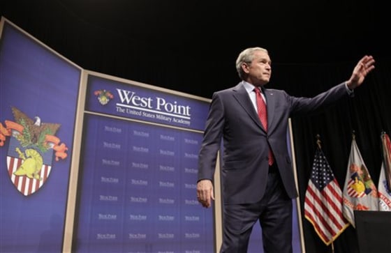 Bush defends his national security policy