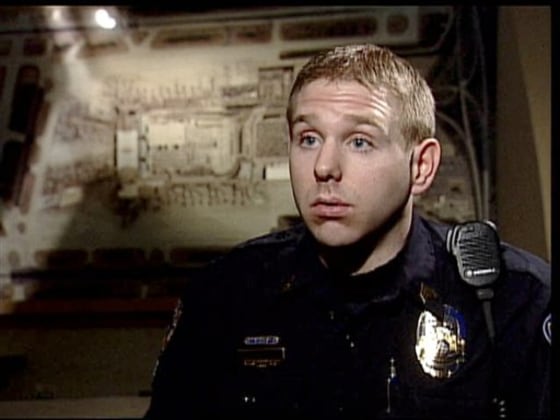 Rising police officer netted Sen. Craig