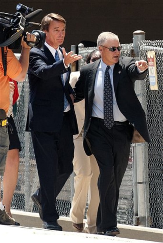 Edwards pleads not guilty to felony charges in NC