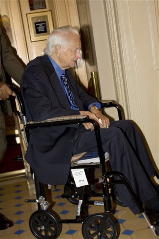 Energized Byrd returns to manage Senate bill