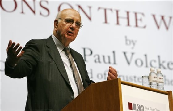 Volcker warns of ‘considerable’ U.S. recession