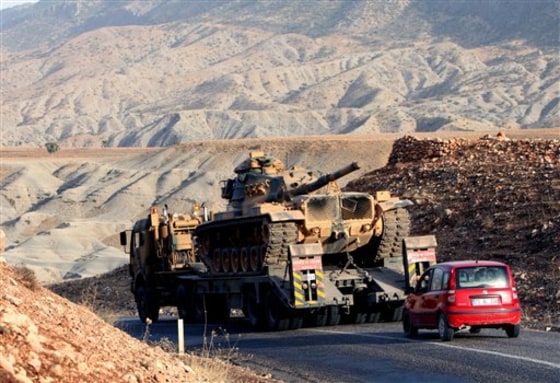 Turkey says it is ready to send troops into Iraq