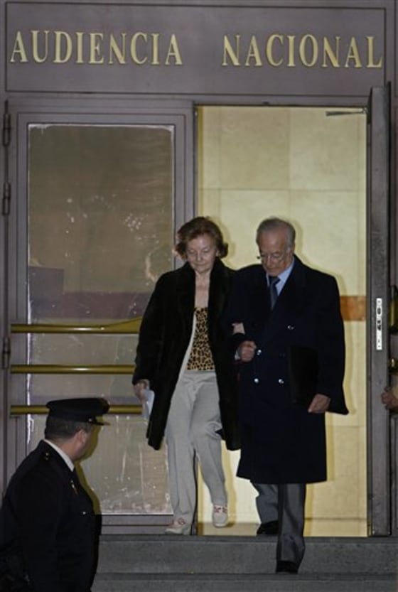 Argentine ex-President Isabel Peron released