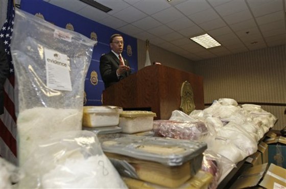 Biggest meth seizure in eastern U.S. made