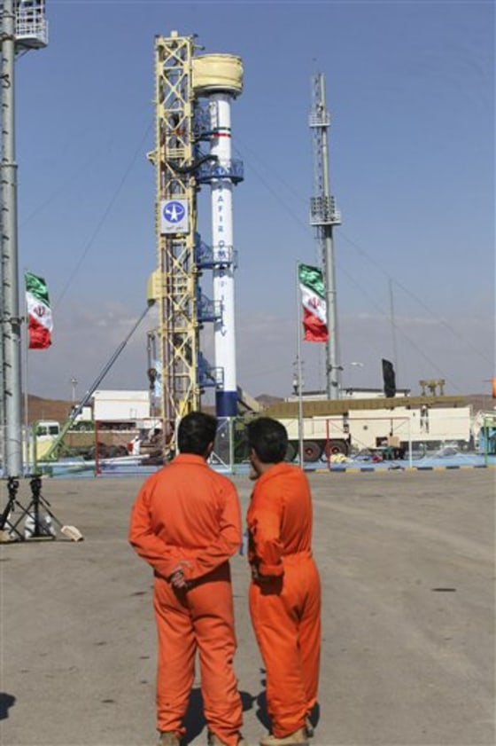 Pentagon says Iran satellite launch a concern