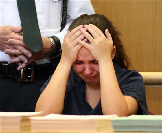 Bail denied to 'hiccup girl' charged with murder