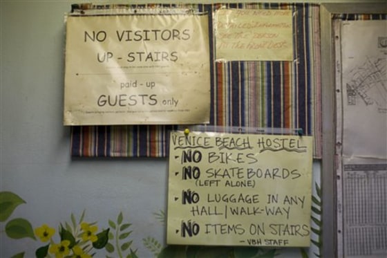 American hostels easy on the wallet