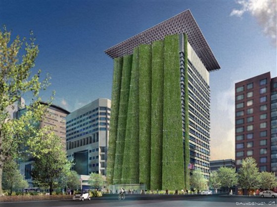 High-rise to get 250-foot-tall 'garden'