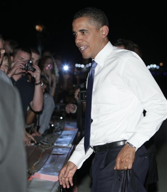 Obama engaging in kitchen-table politics in Ohio