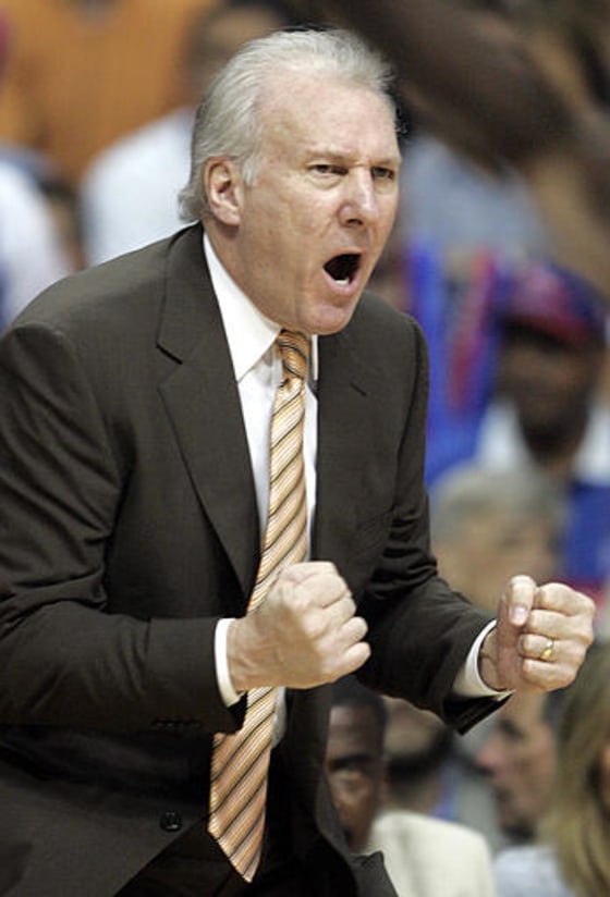 Popovich's family banboosted Spurs