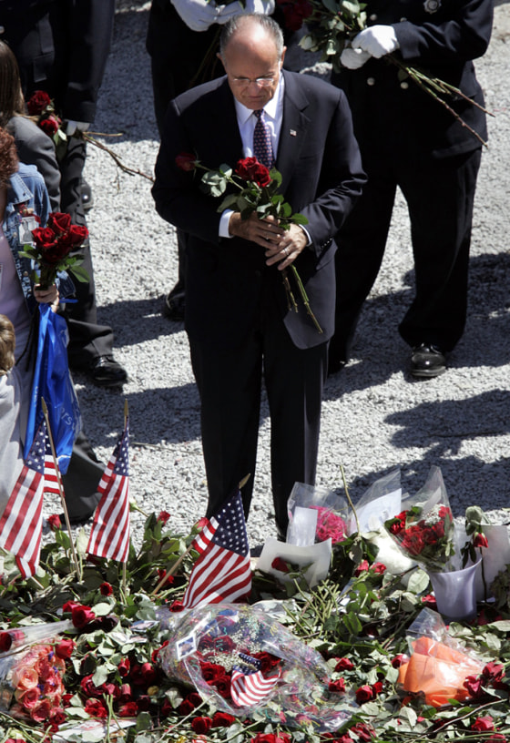 Some balk at Giuliani role in 9/11 ceremony