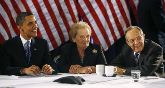 A cast of 300 advises Obama on foreign policy