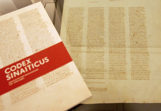 1,600-year-old version of Bible goes online