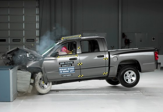 Some small trucks get dismal crash test ratings
