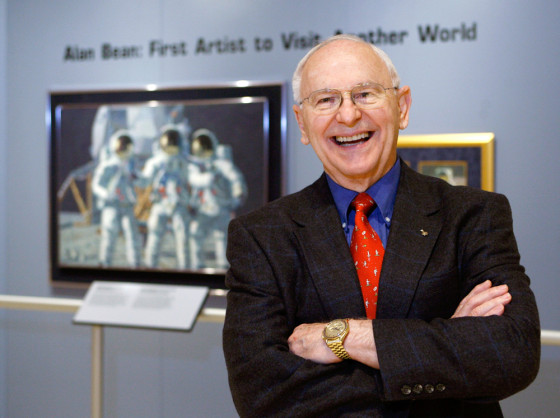 Former astronaut Alan Bean on artistic voyage