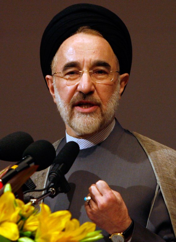 In Iran, Khatami quiet on possible comeback
