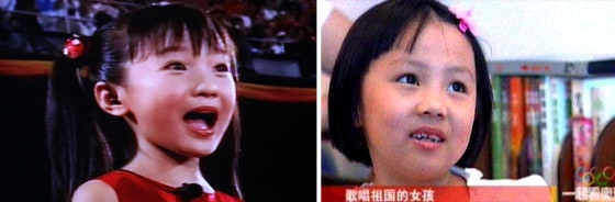 Young Olympics singing star didn't really sing