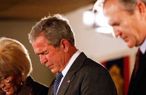 Bush: Soldiers’ sacrifices won’t be in vain