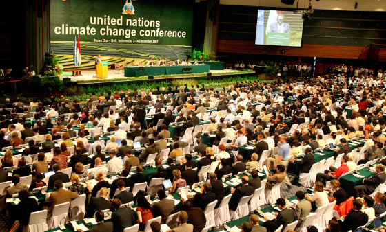 U.N. kicks off global warming conference