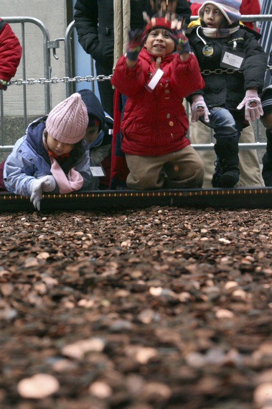 Pretty pennies: Charity raises 100 million cents