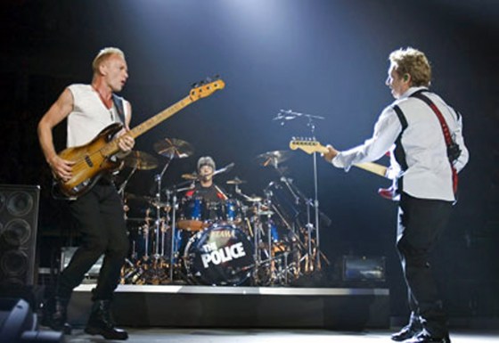 The Police seize title of highest-paid musicians