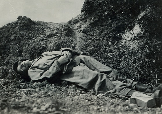 Death photo of war reporter Ernie Pyle found