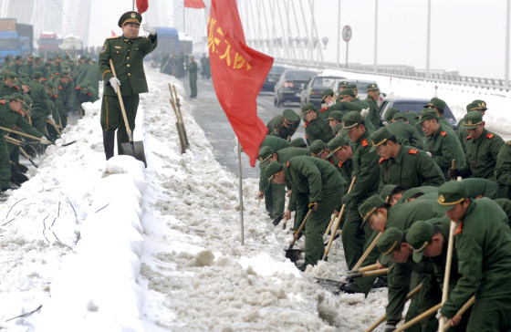 Wicked winter weather tests, strains China