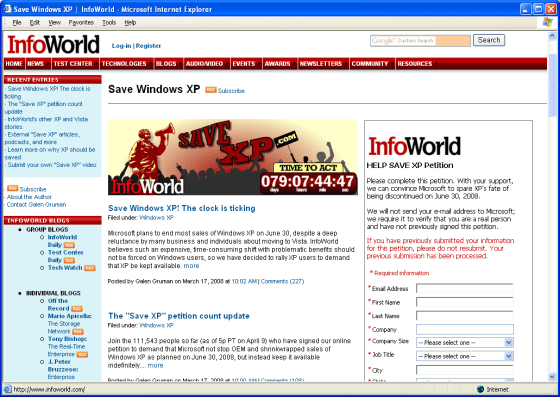 Windows XP fans don’t want it to XPire