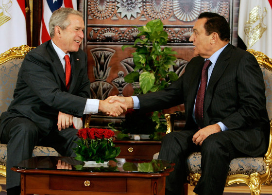 In Egypt, Bush says Saudi oil boost not enough