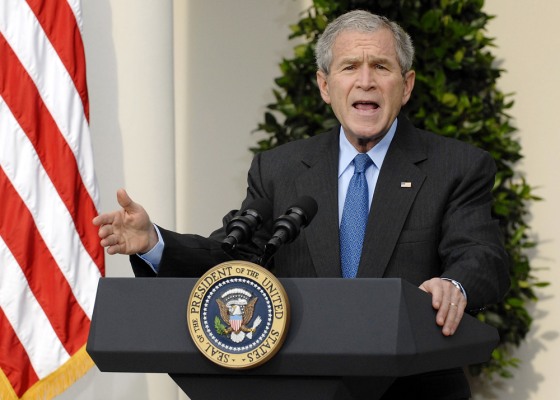 Bush raises GOP cash, touts housing efforts