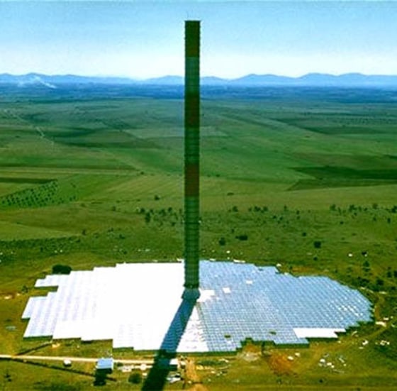 Giant solar tower could power the future