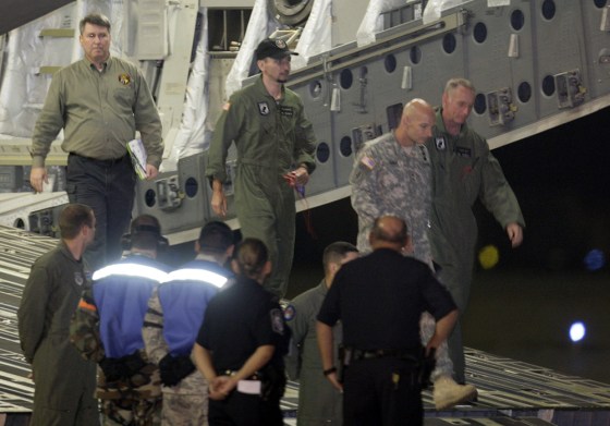 3 rescued U.S. hostages arrive safely in Texas