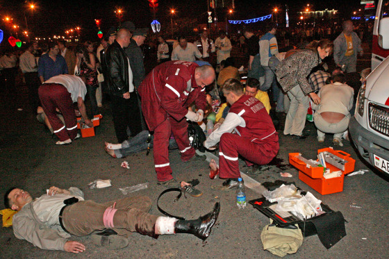 Bomb blast injures 50 at concert in Belarus