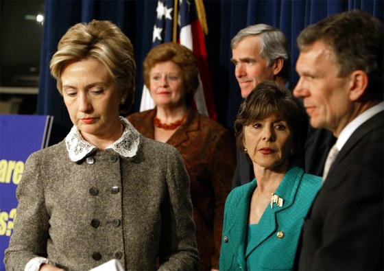 Clinton questions future of volunteer army