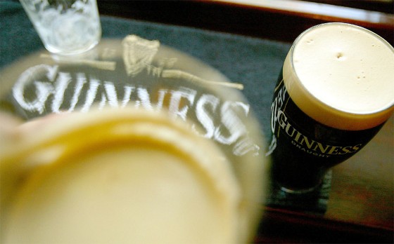 Scientific proof! Guinness bubbles sink!
