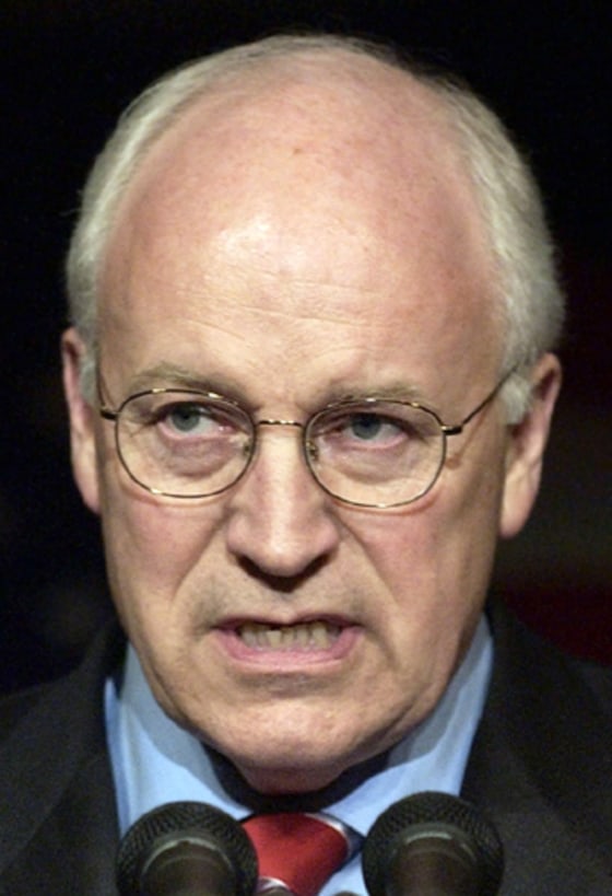 Cheney's day before Supreme Court