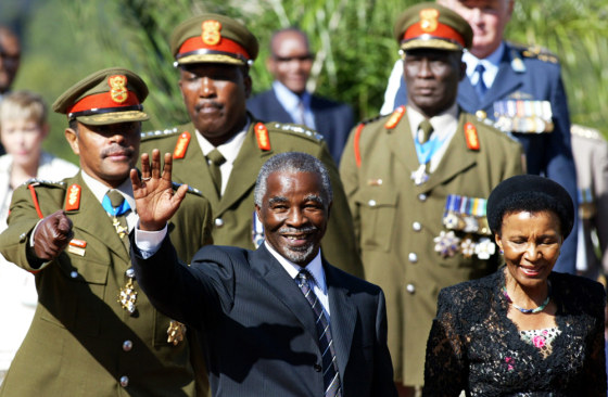 South Africa celebrates 10 years of freedom