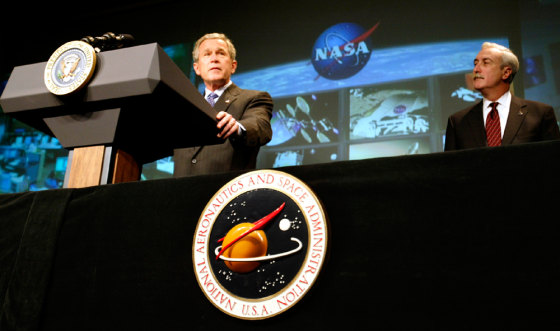 Bush's 'vision' for space clouded