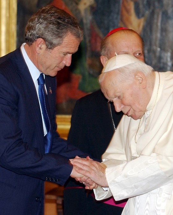 The pope's opinionson Iraq are clear