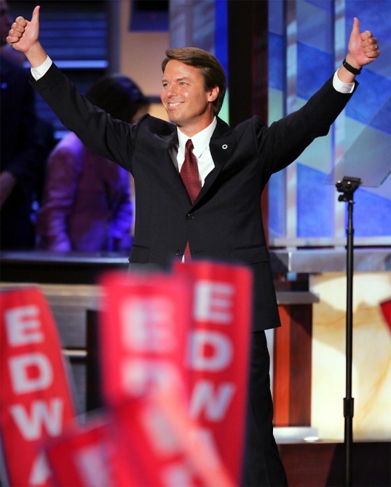 Edwards brings smiling face to Democratic ticket