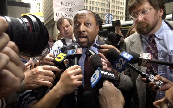 Illinois GOP asks Keyes to run