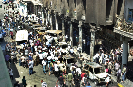 Mortar blast in central Baghdad kills 5