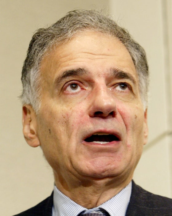 Court: Nader must pay for election suit